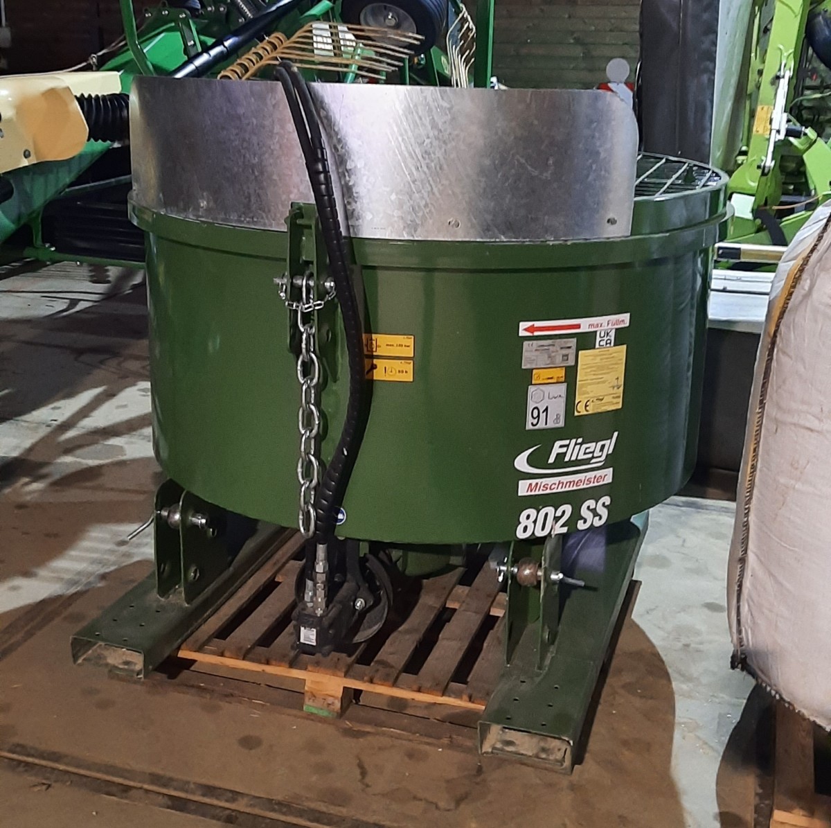 Öko-Modellregionen · Mischgerät zur Saatgutmischung und Impfung